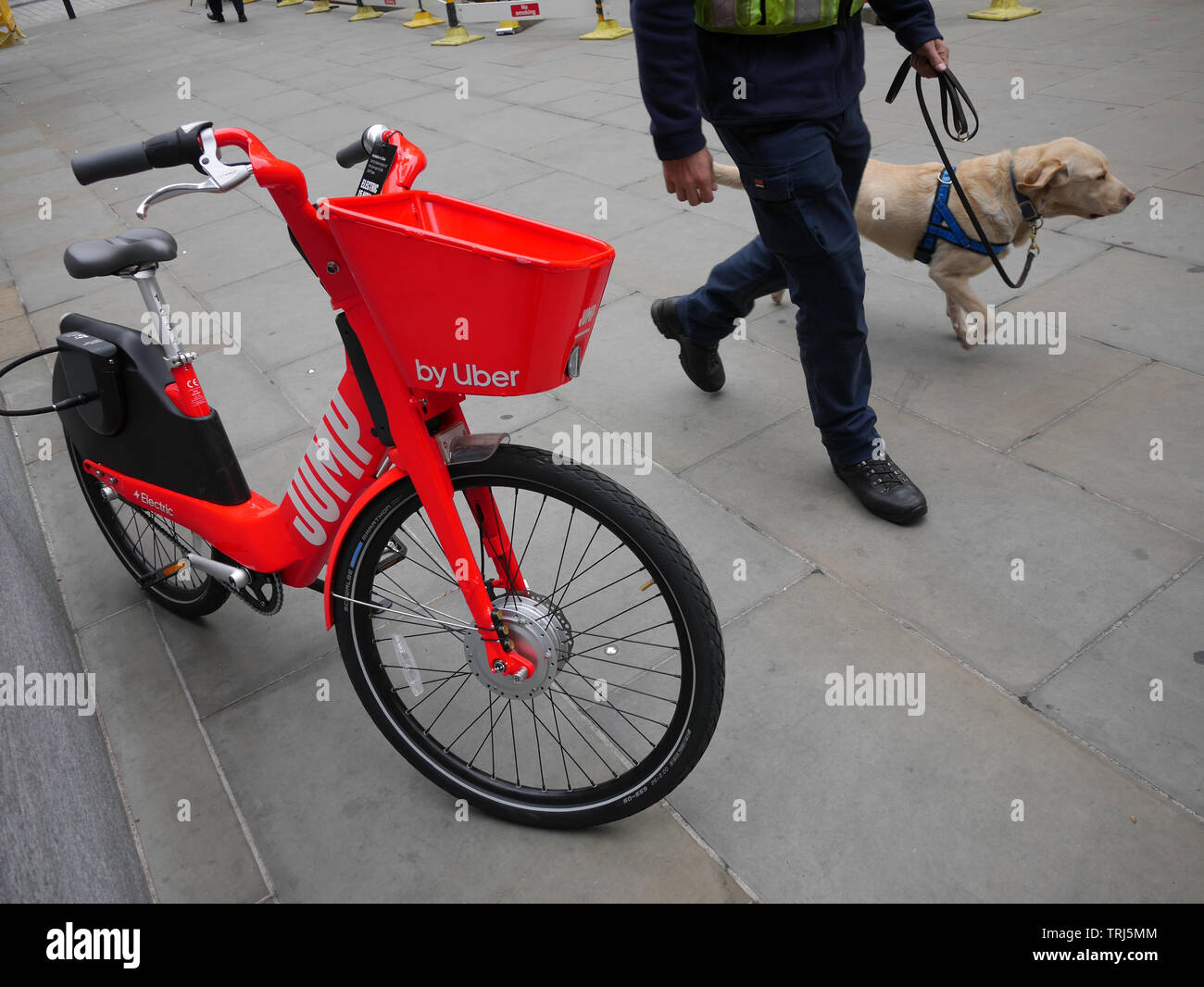 London uber jump hi-res stock photography and images - Alamy