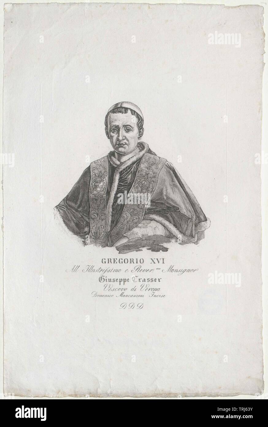 Gregory Xvi High Resolution Stock Photography and Images - Alamy