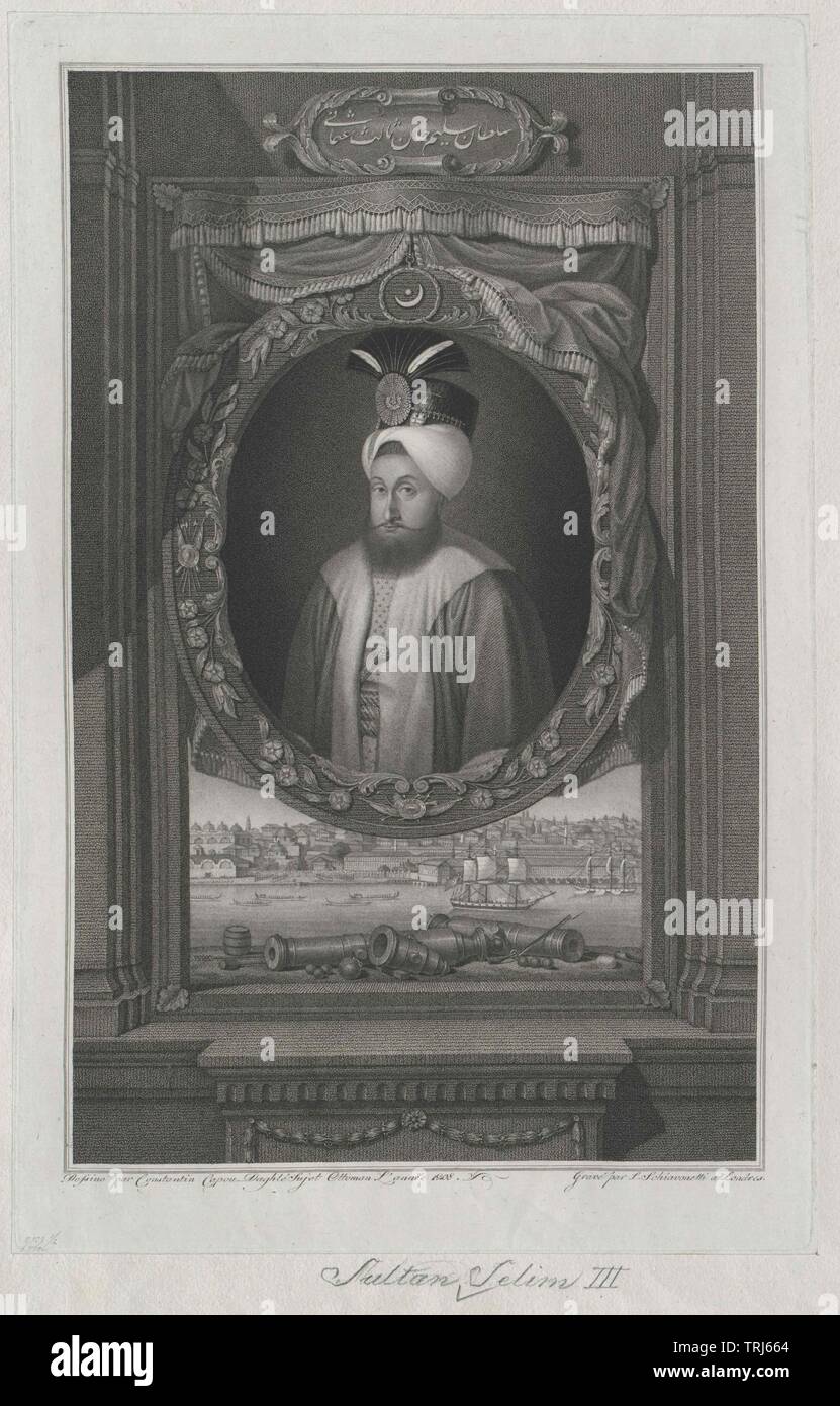 Selim III, sultan of the Turkey, Additional-Rights-Clearance-Info-Not ...