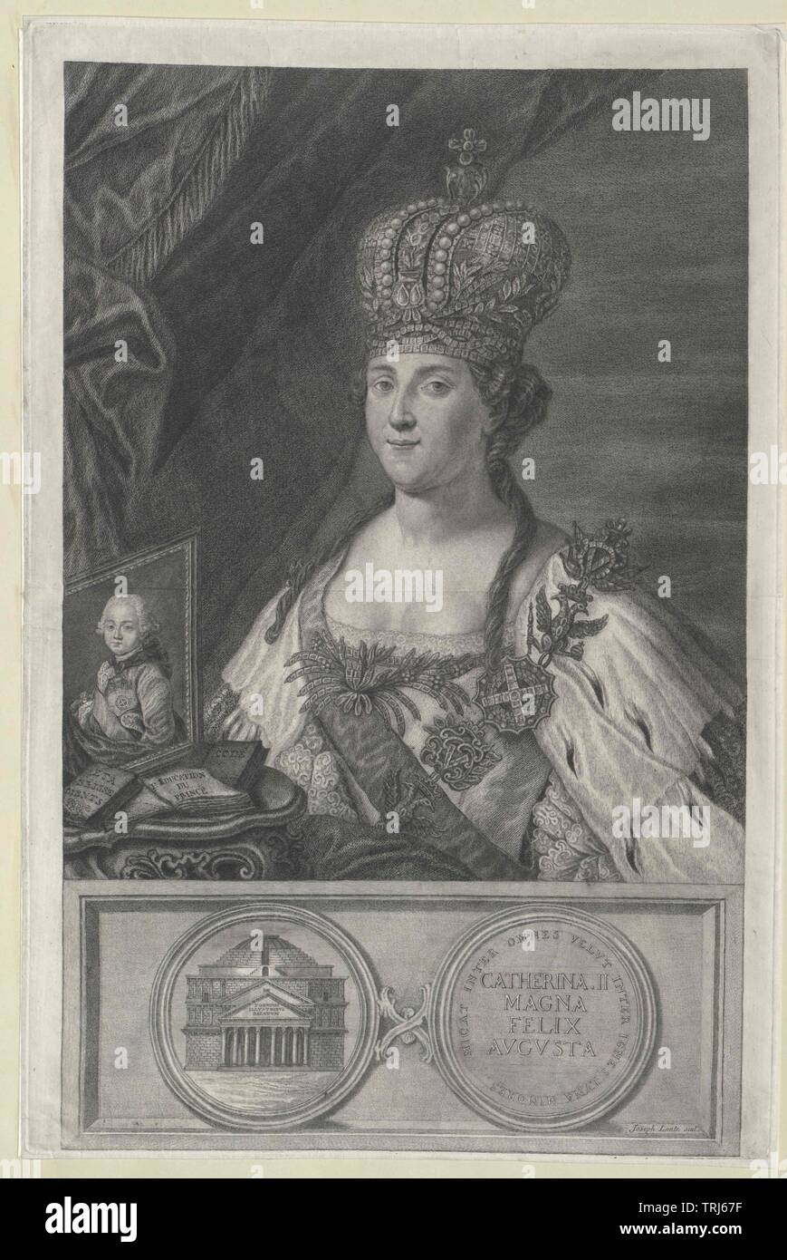 Catherine ii empress hi-res stock photography and images - Alamy
