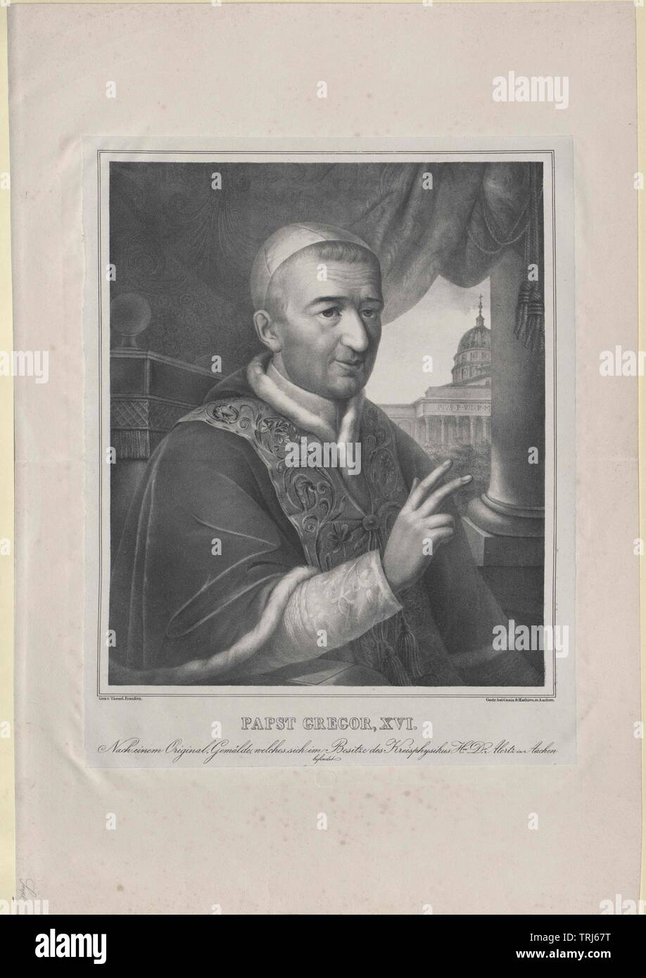 Popes gregory hi-res stock photography and images - Alamy