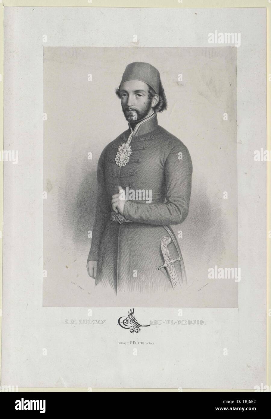 Abdul-Medjid I, sultan of the Turkey, from 1839, Additional-Rights ...