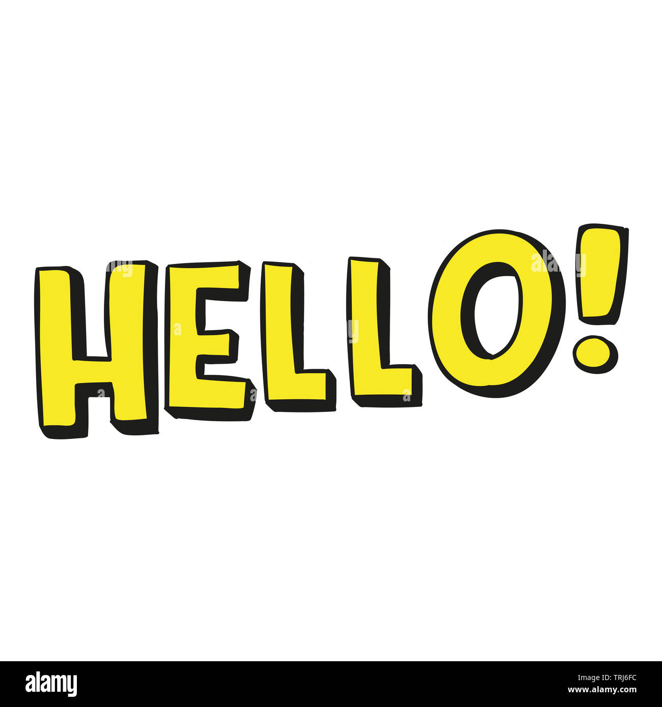 Hello calligraphy hi-res stock photography and images - Alamy