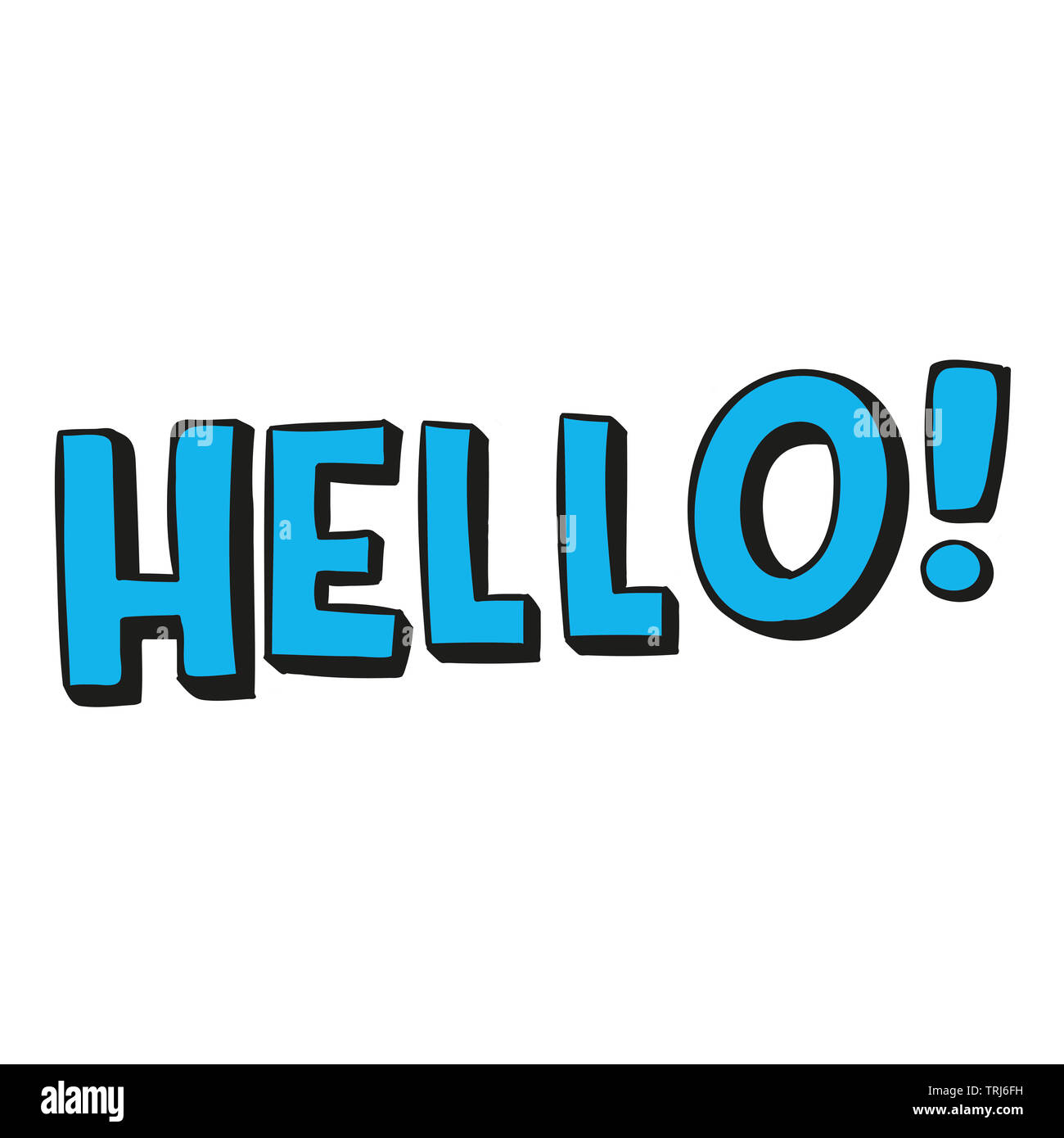 Hello calligraphy hi-res stock photography and images - Alamy