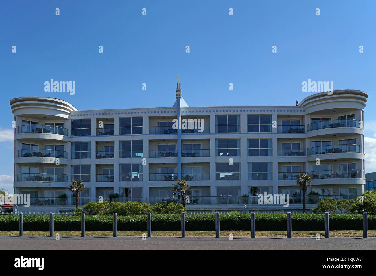 Butlins Blue Skies appartments, Minehead, Somerset, England Stock Photo ...