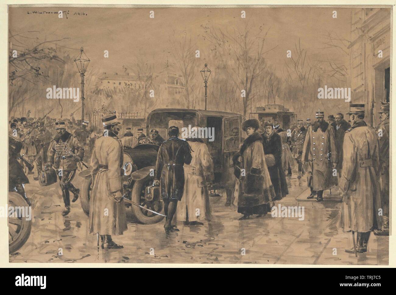 Ferdinand i king of romania hi-res stock photography and images - Alamy