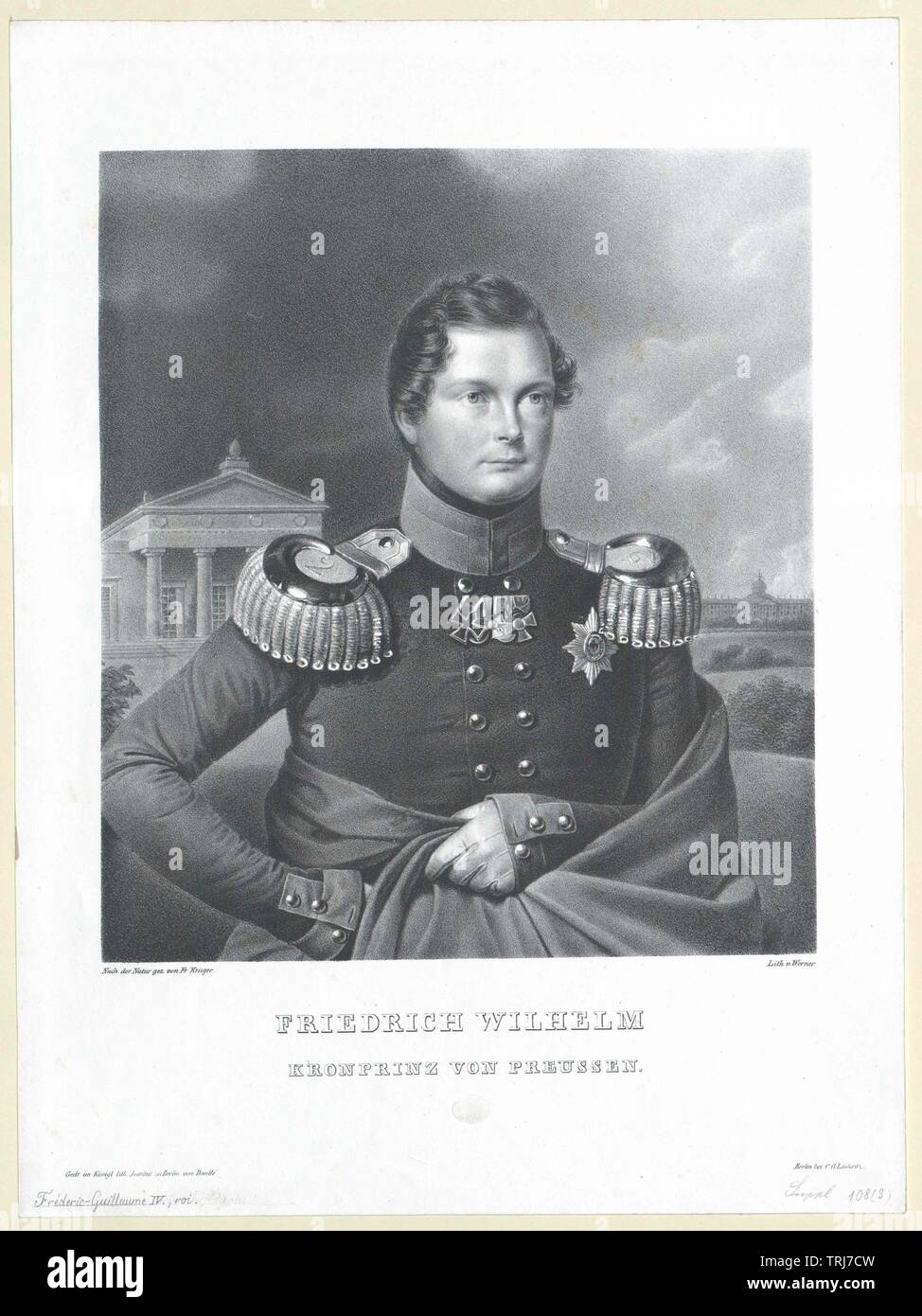 Frederick Wilhelm IV, King of Prussia, Additional-Rights-Clearance-Info ...