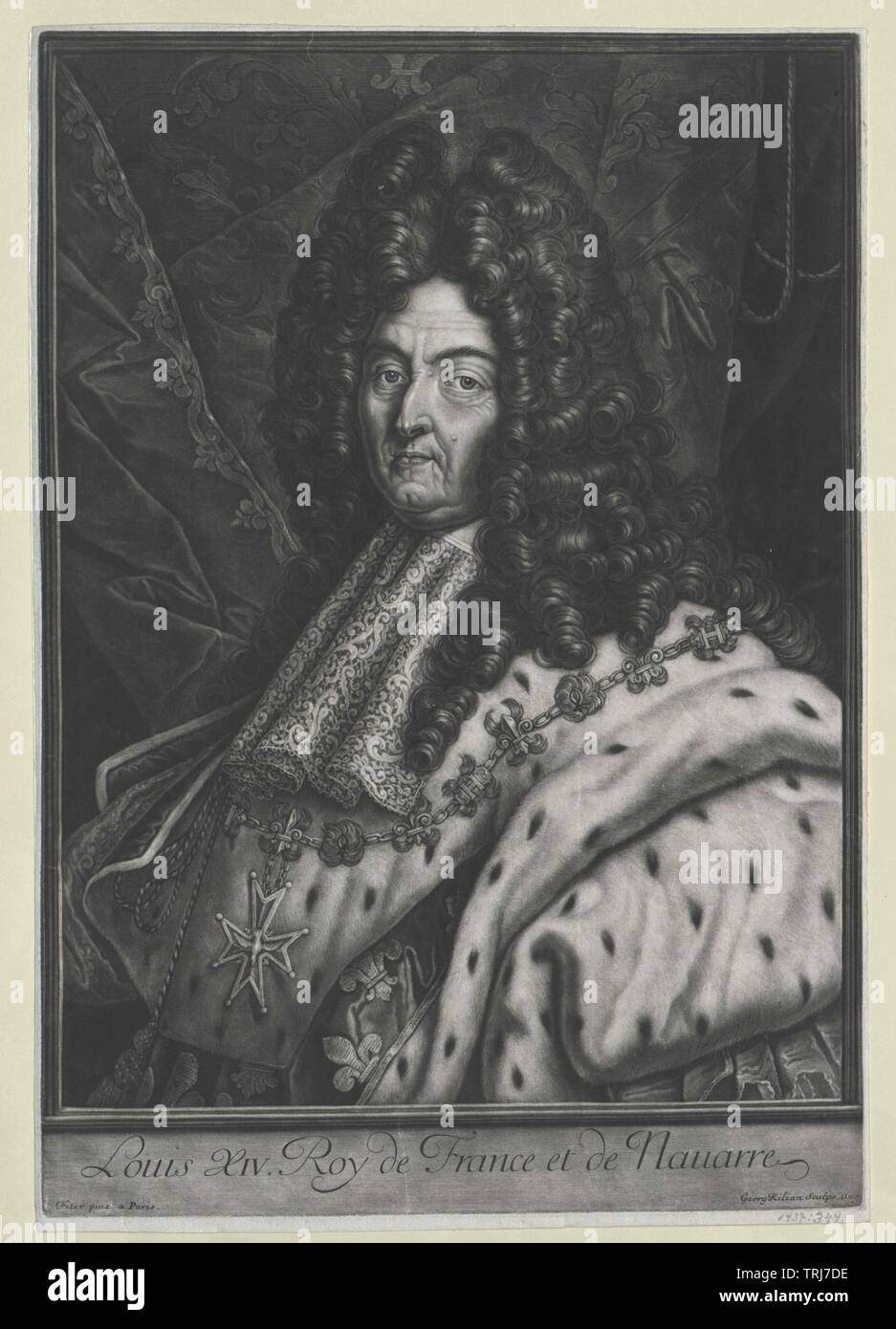 Louis xiv painting hi-res stock photography and images - Alamy