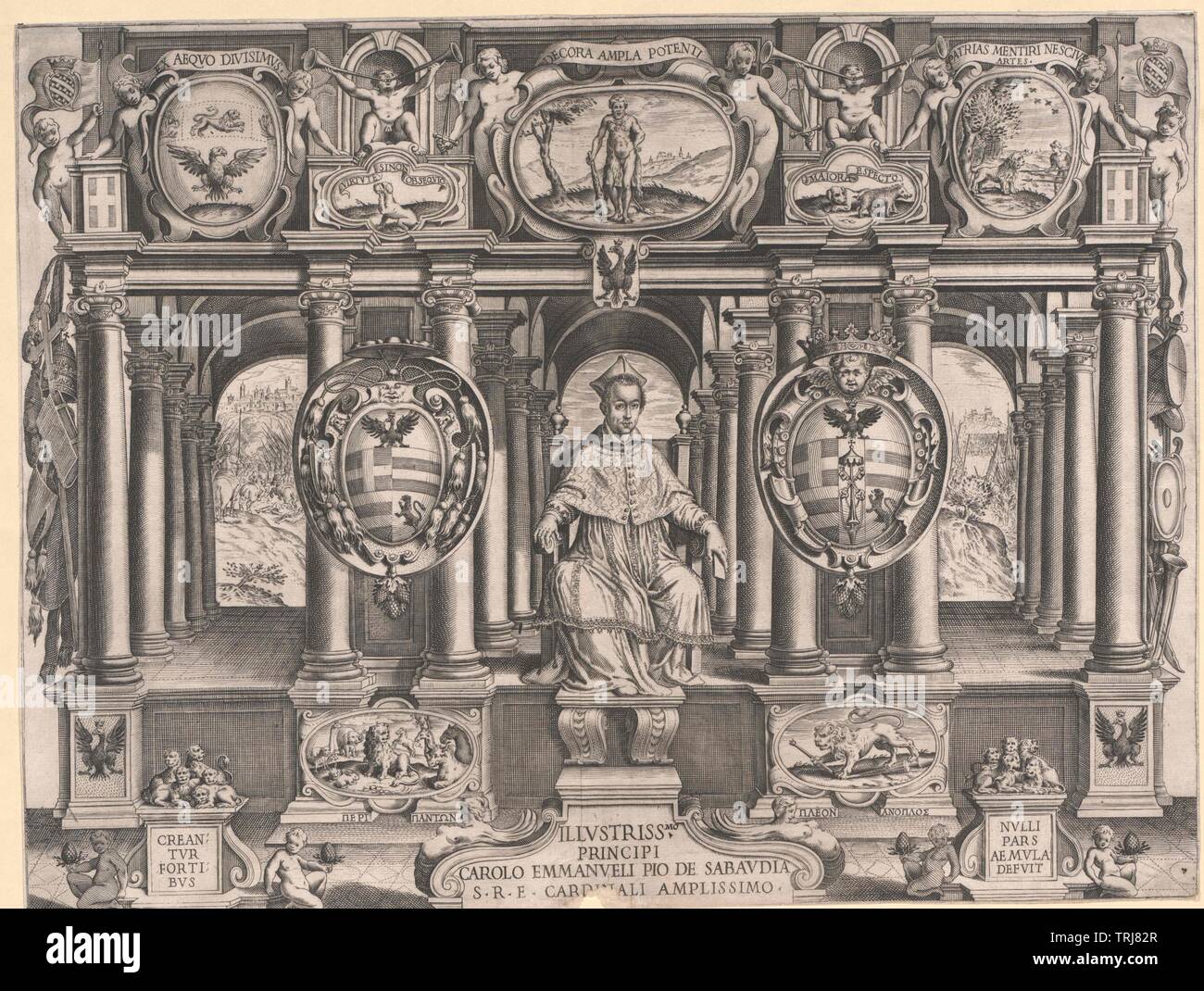 Cardinal carlo pio hi-res stock photography and images - Alamy