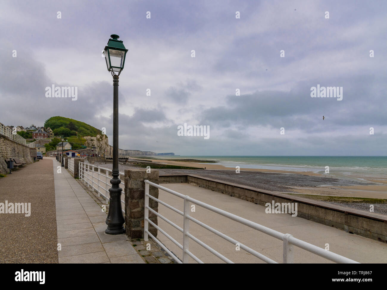 Beach in Normandy Stock Photo - Alamy