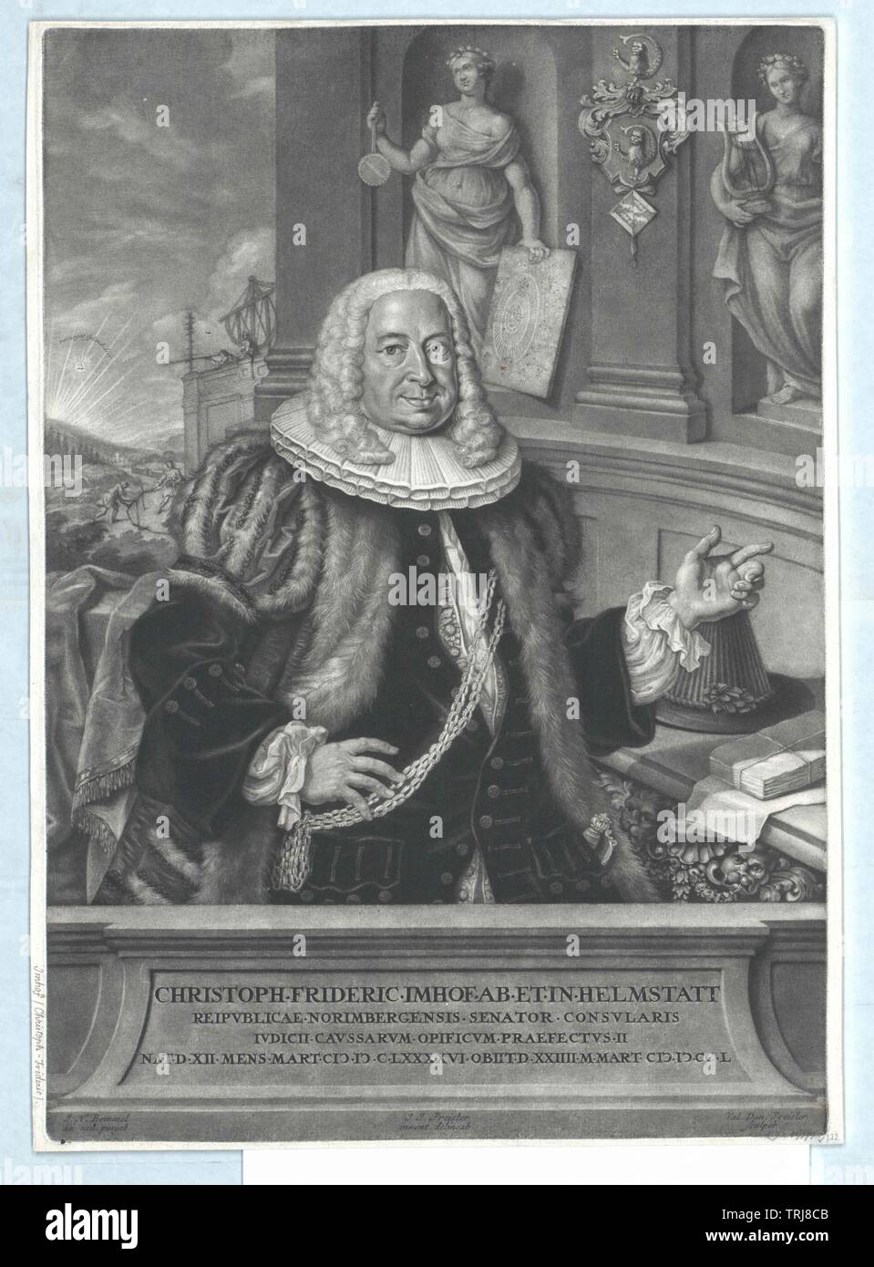 Christoph friedrich imhof hi-res stock photography and images - Alamy