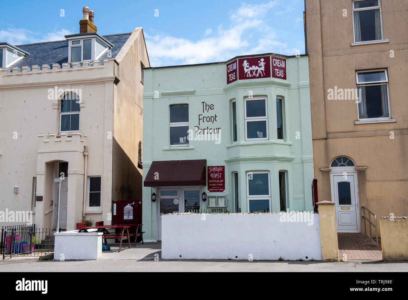 The Front Parlour on the Esplanade in Burnham on Sea, on the Somerset ...