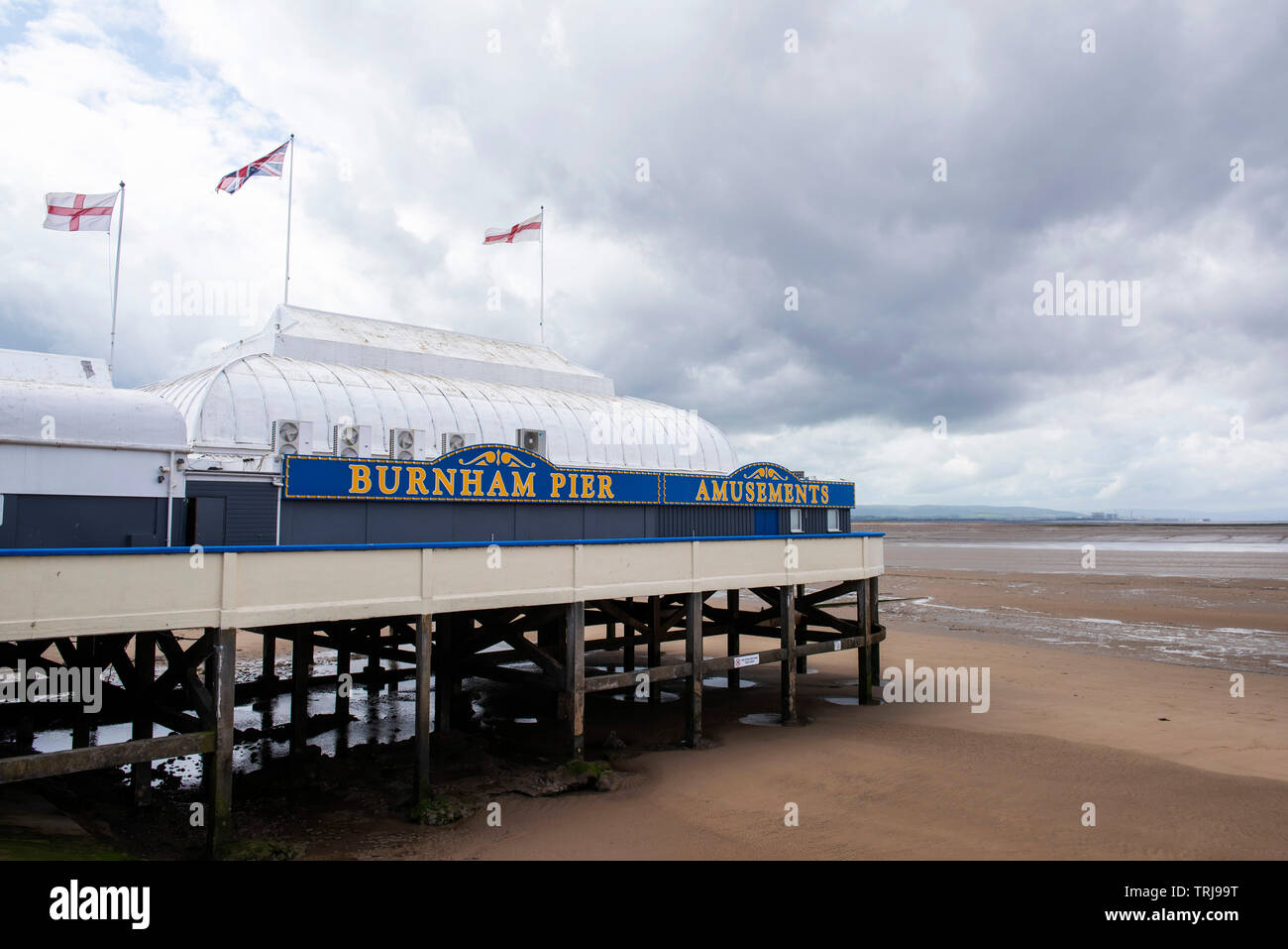 Burnham on sea pier 2019 hi-res stock photography and images - Alamy