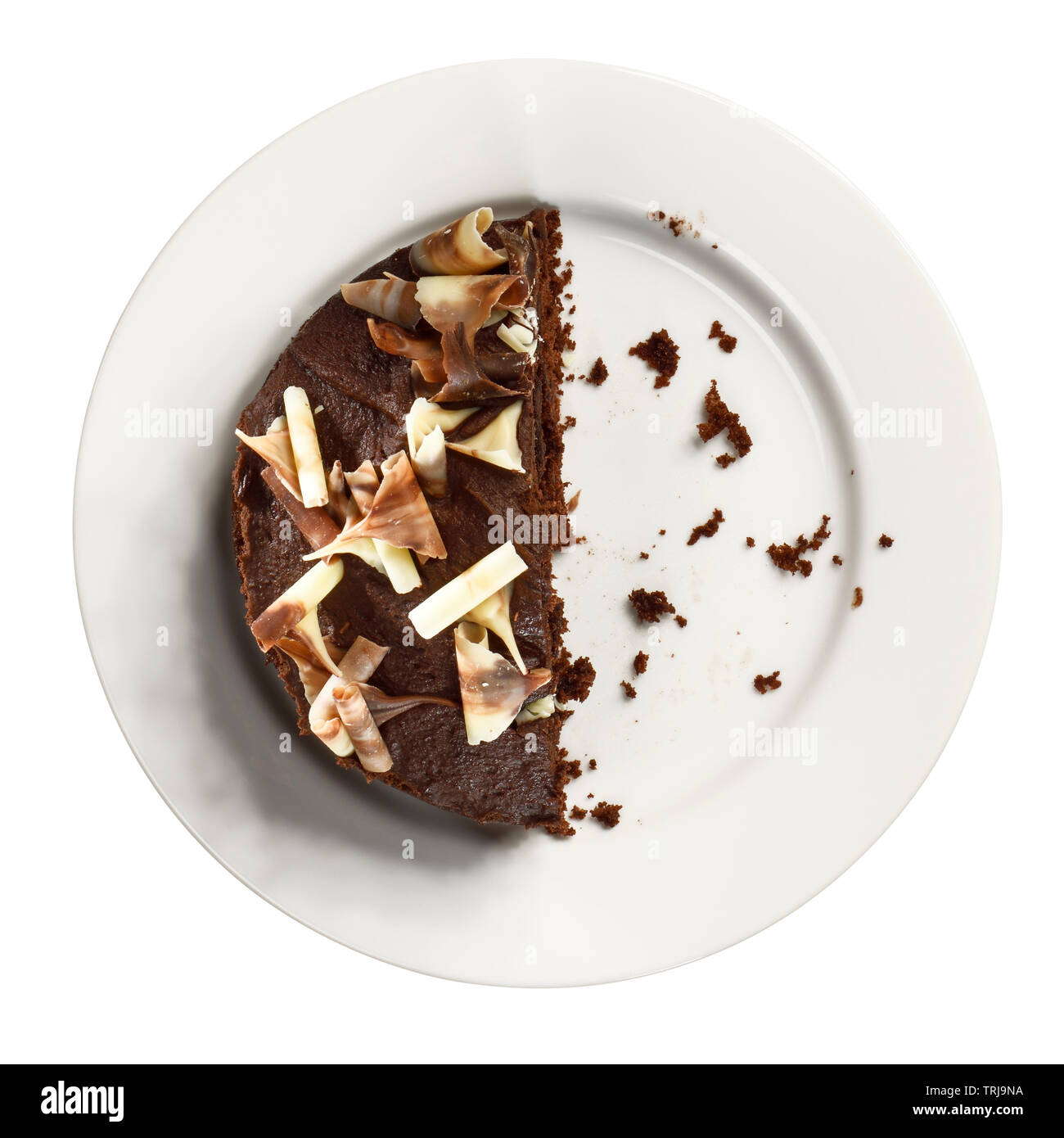 Chocolate fudge cake hi-res stock photography and images - Alamy