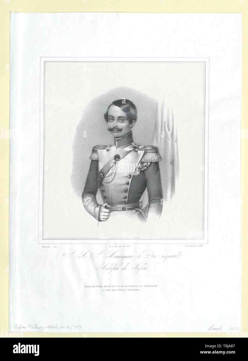 Duke adolf of nassau hi-res stock photography and images - Alamy