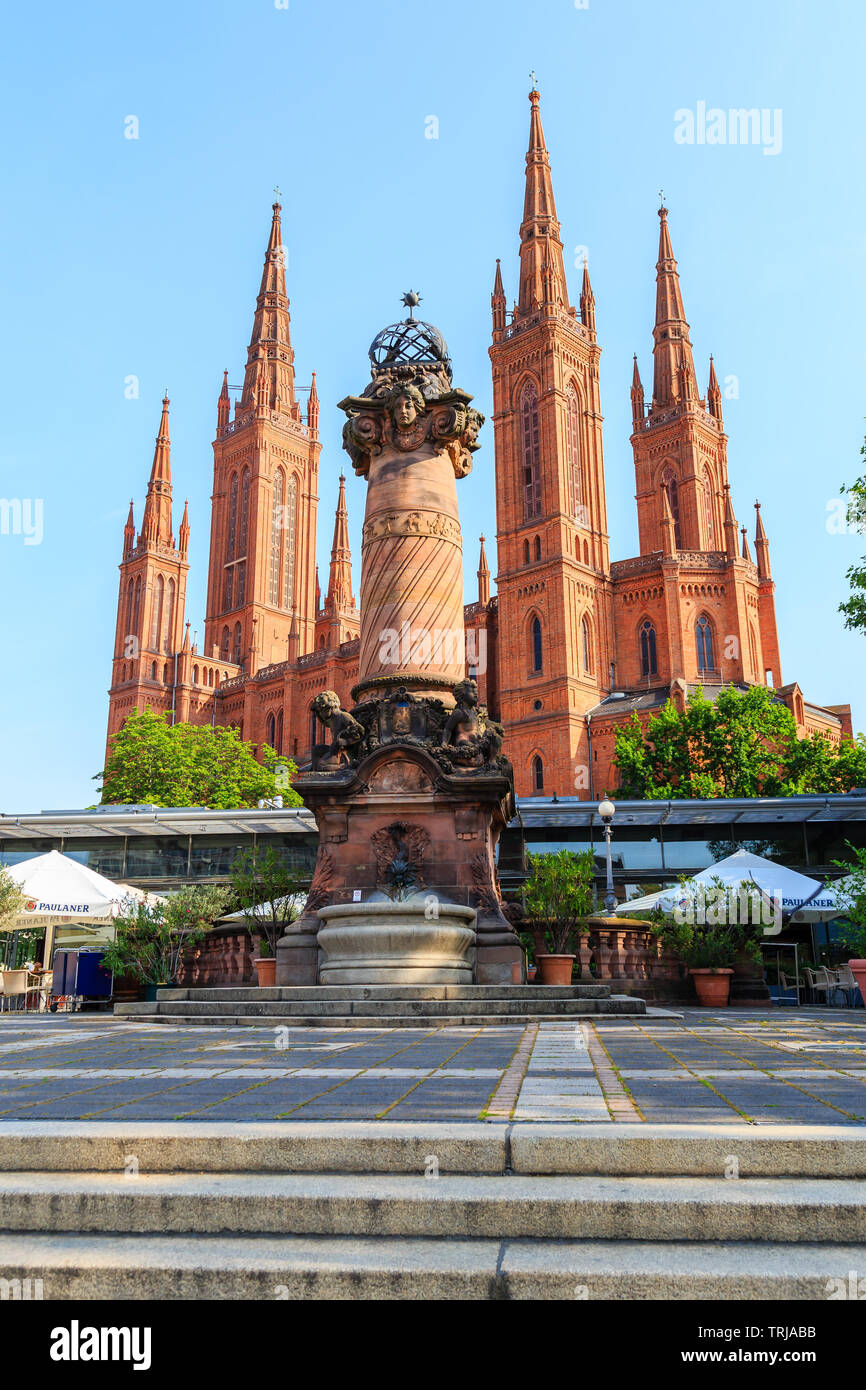 Market church wiesbaden marktkirche hi-res stock photography and images ...