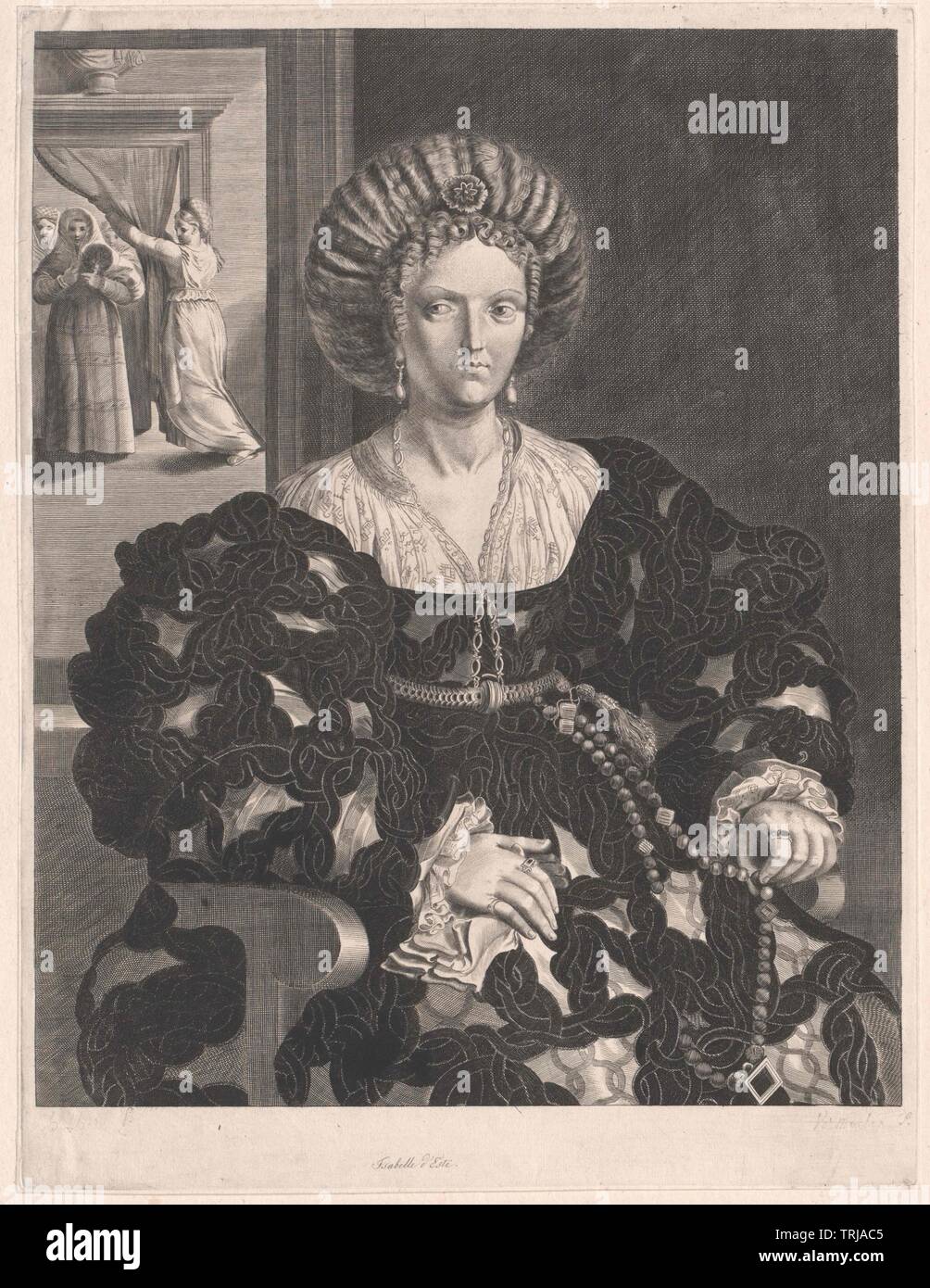Isabella d'Este, princess of Modena, Additional-Rights-Clearance-Info ...