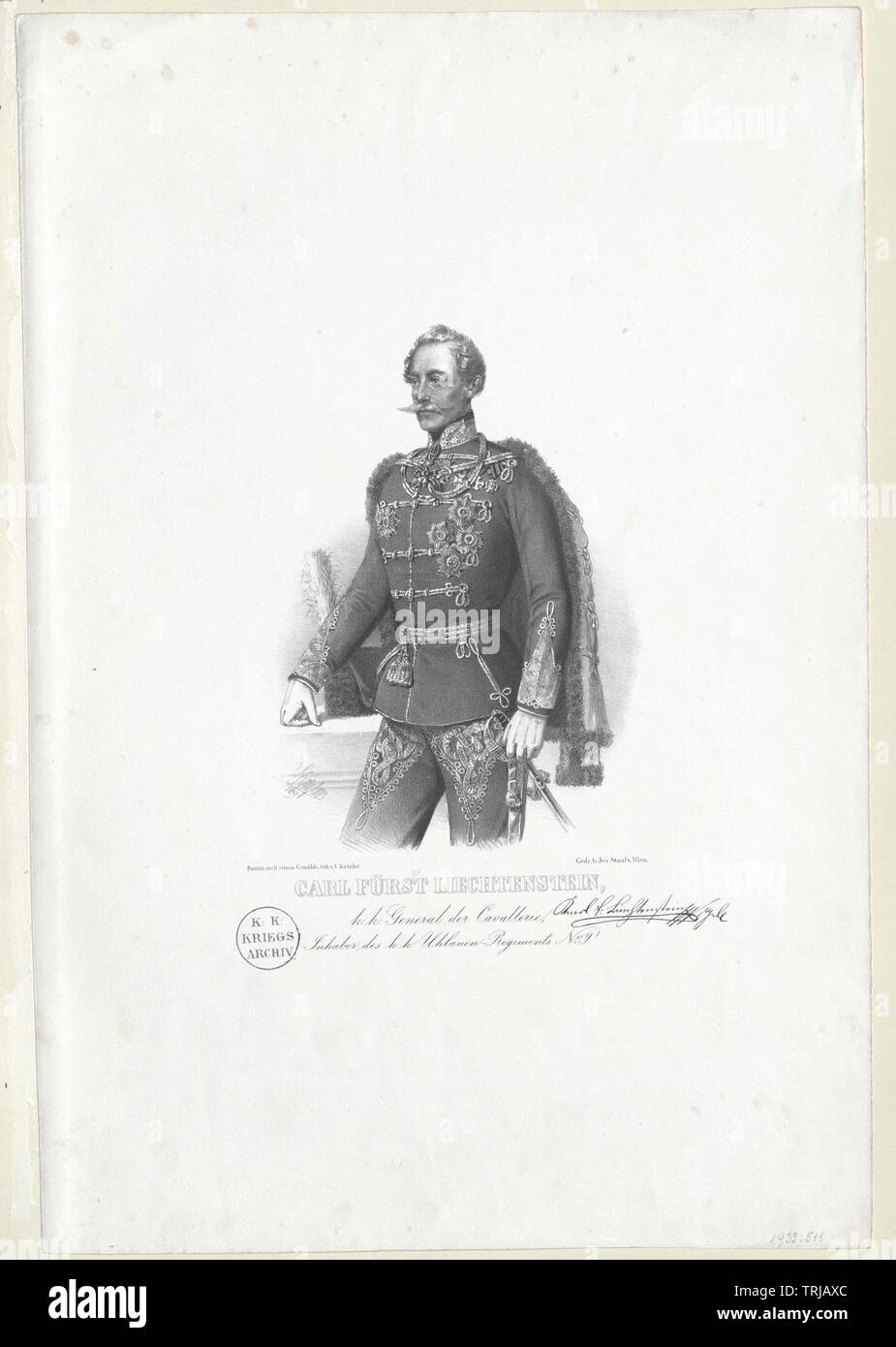 Liechtenstein, Karl Prince of, Additional-Rights-Clearance-Info-Not ...