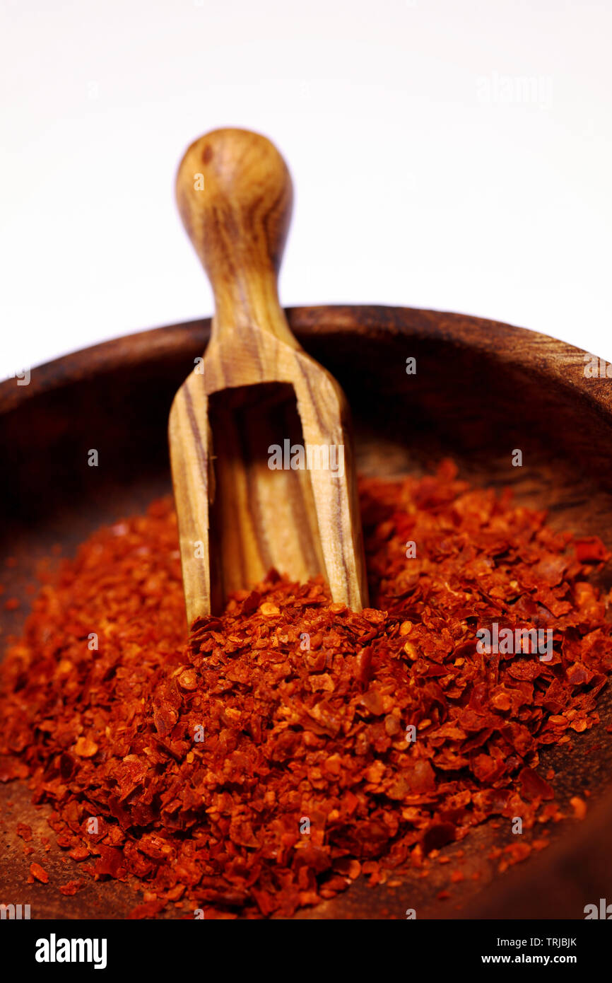 Red chili spicy chili powder Stock Photo - Alamy