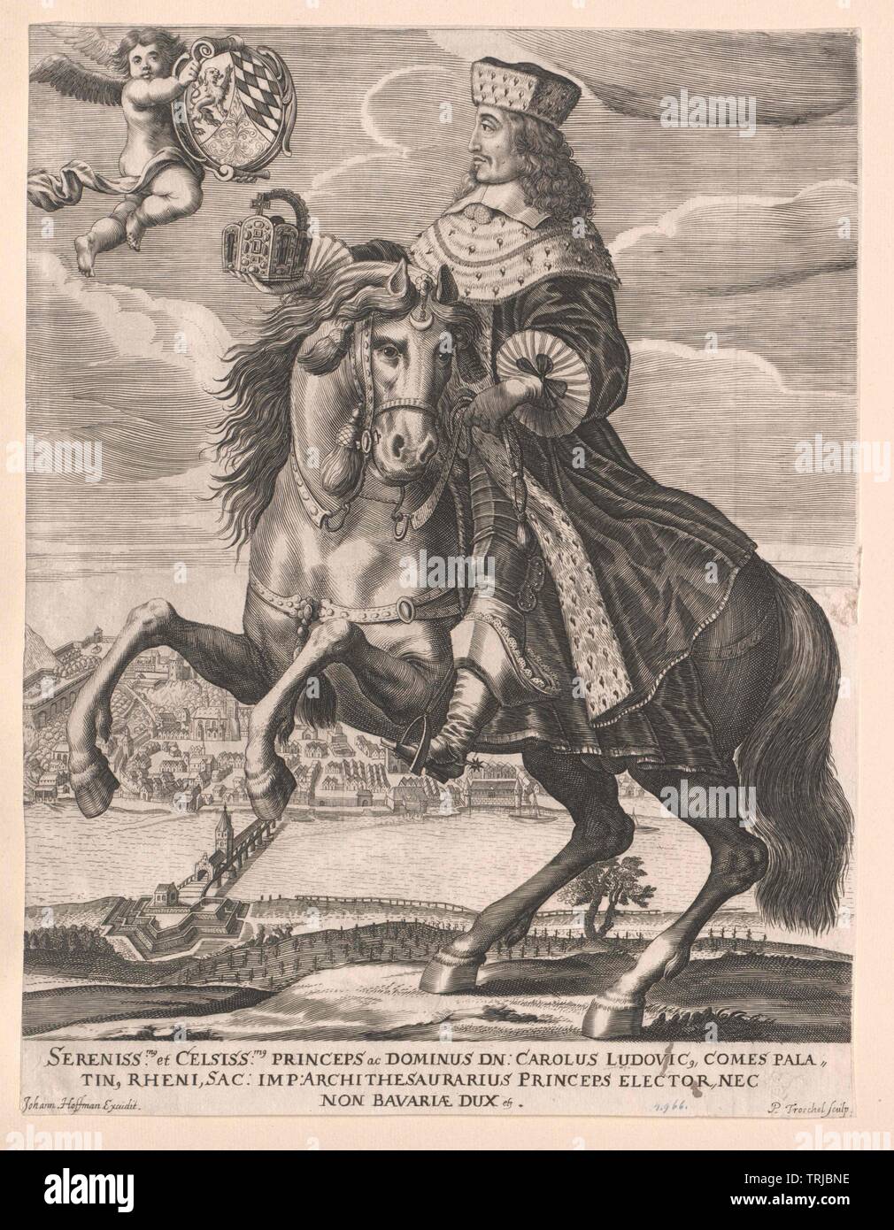 Charles I Ludwig, Elector Palatinate, Additional-Rights-Clearance-Info ...