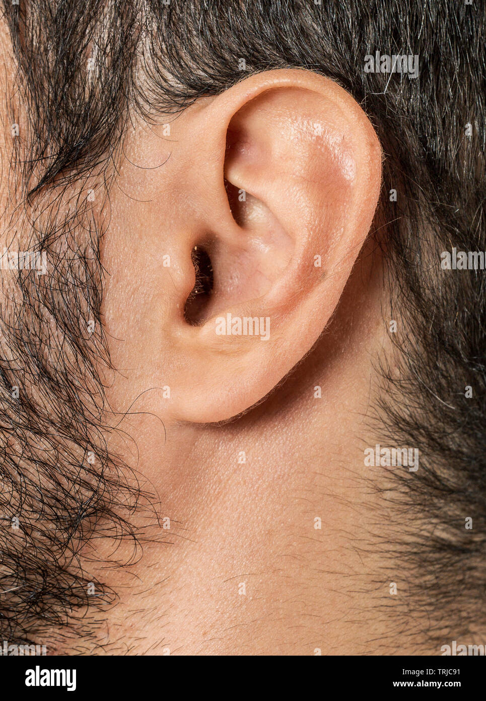 human ear detail close-up shot isolated Stock Photo - Alamy