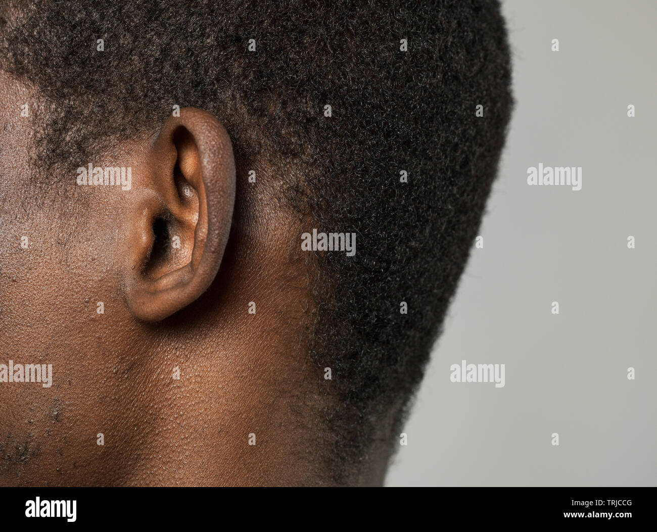 human ear detail close-up shot isolated Stock Photo - Alamy