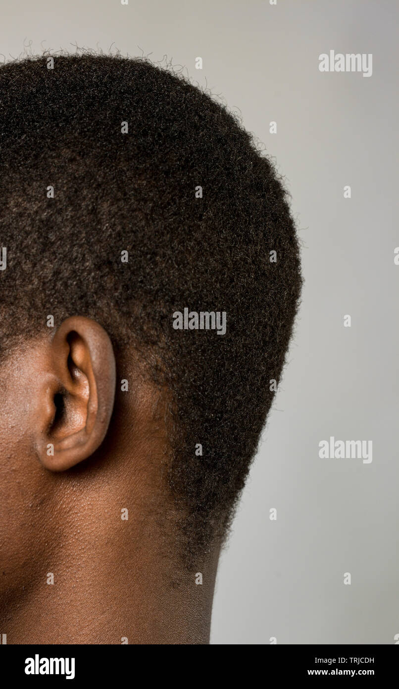 human ear detail close-up shot isolated Stock Photo - Alamy