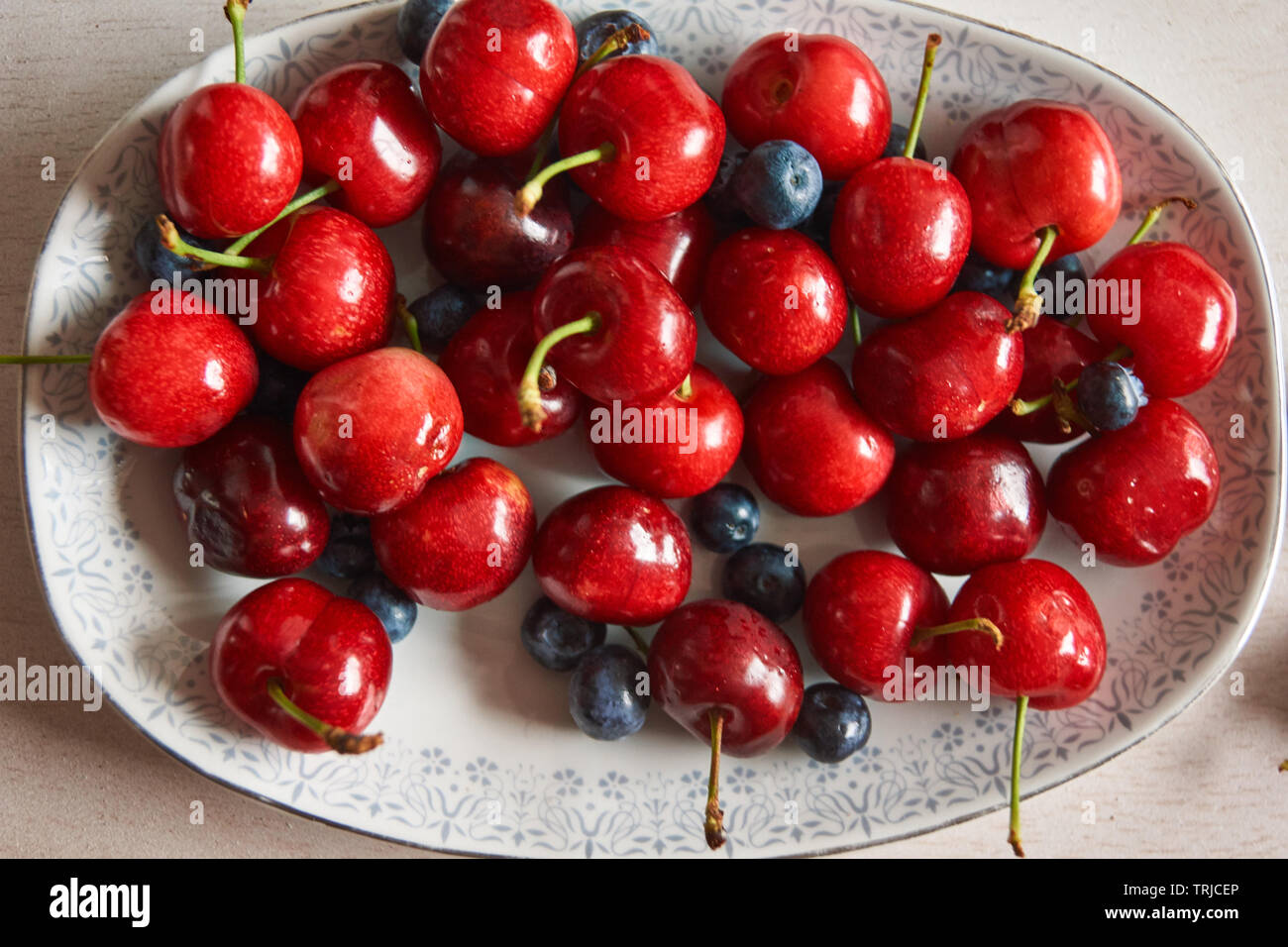 red fruits from spain Stock Photo - Alamy