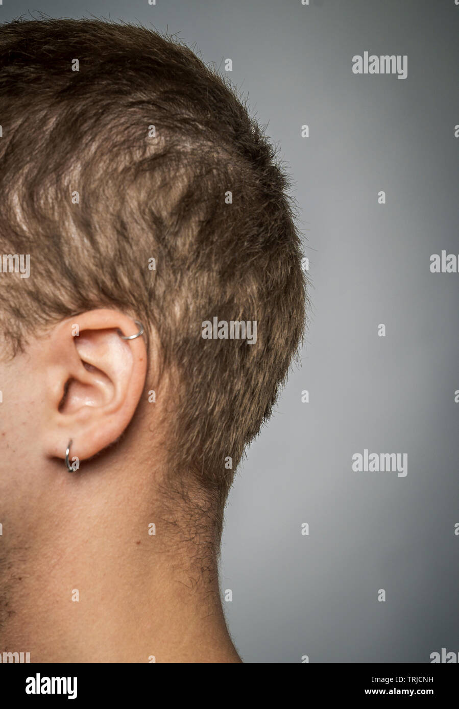 human ear detail close-up shot isolated Stock Photo - Alamy