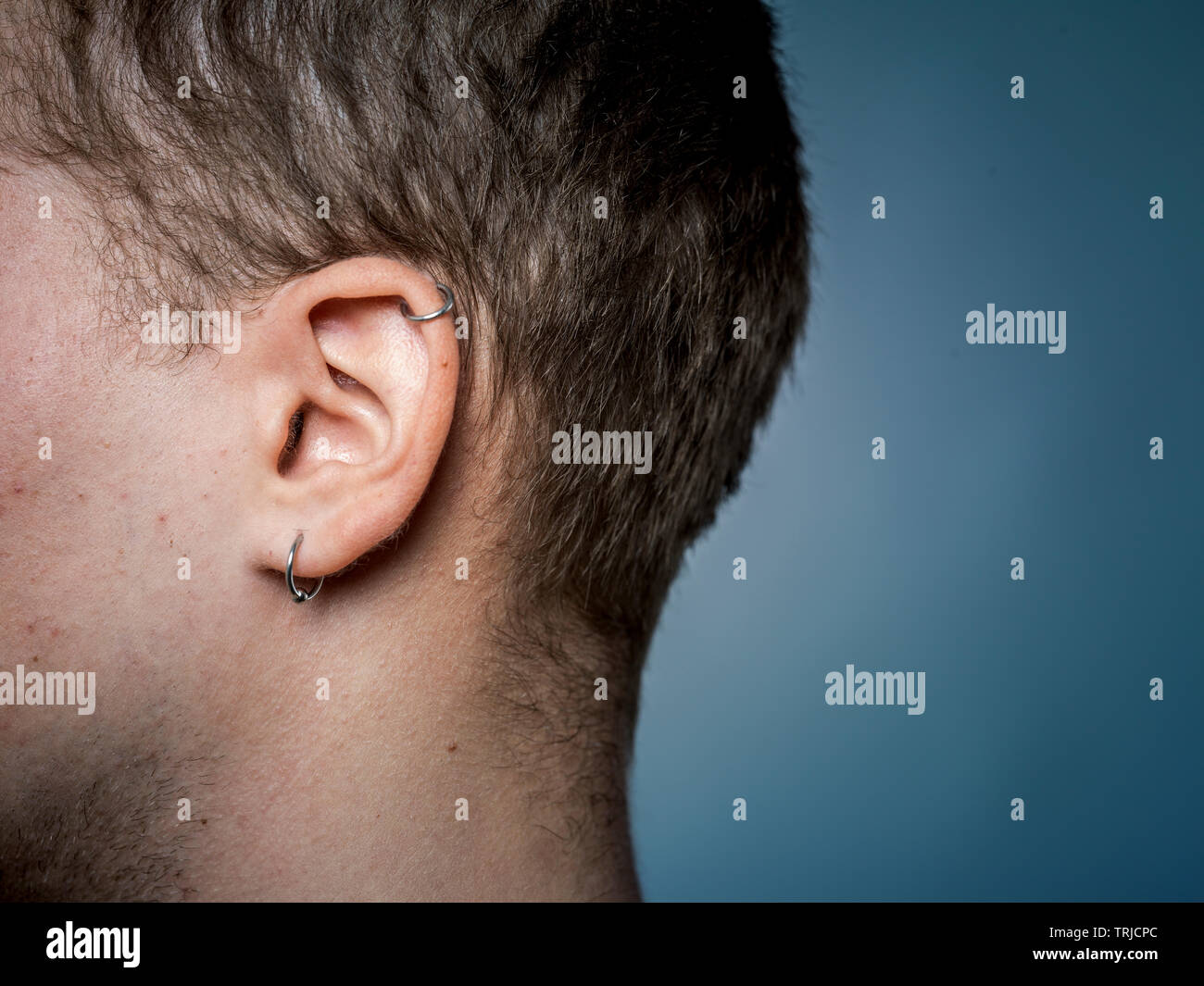 human ear detail close-up shot isolated Stock Photo - Alamy