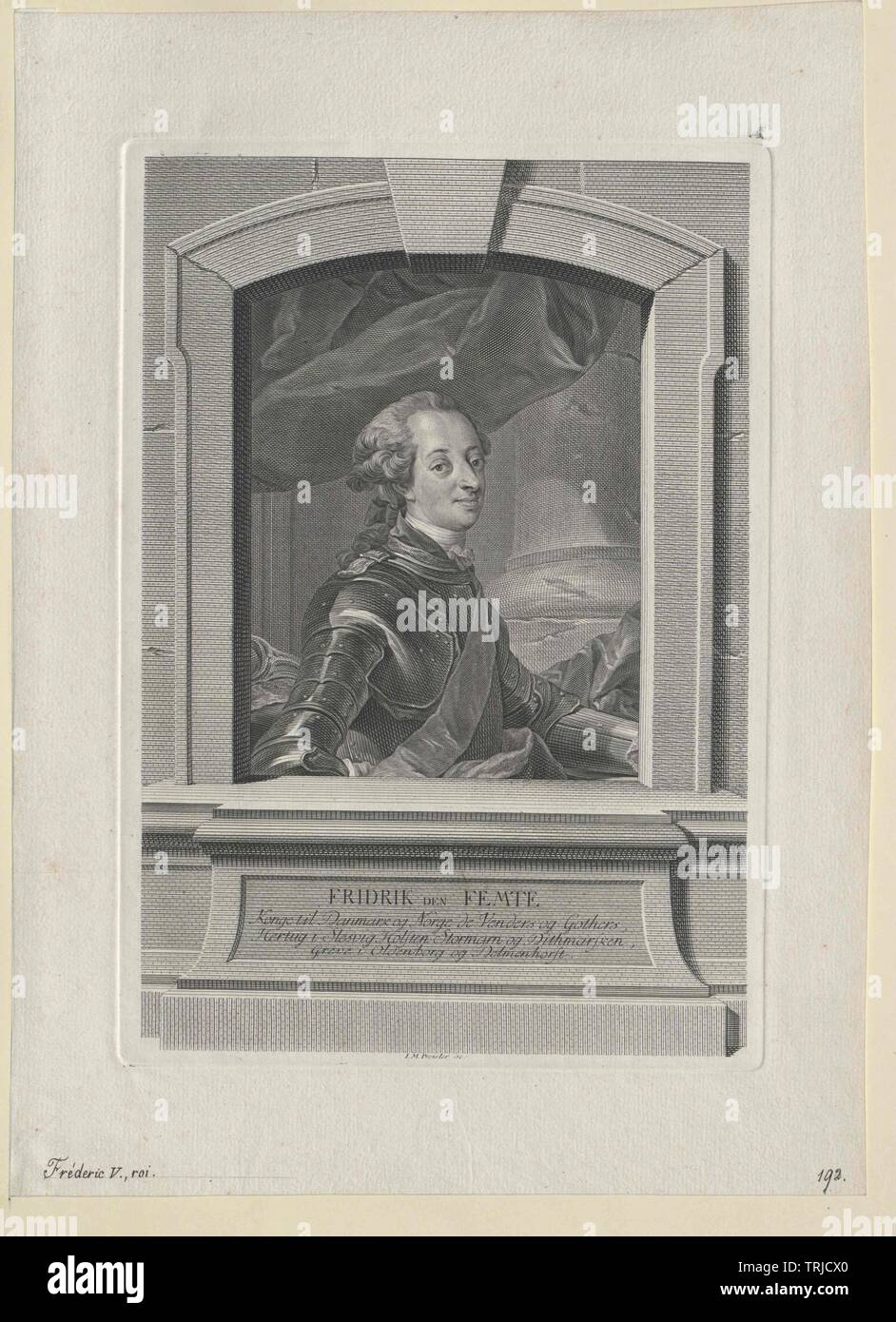 Frederick v of denmark hi-res stock photography and images - Alamy