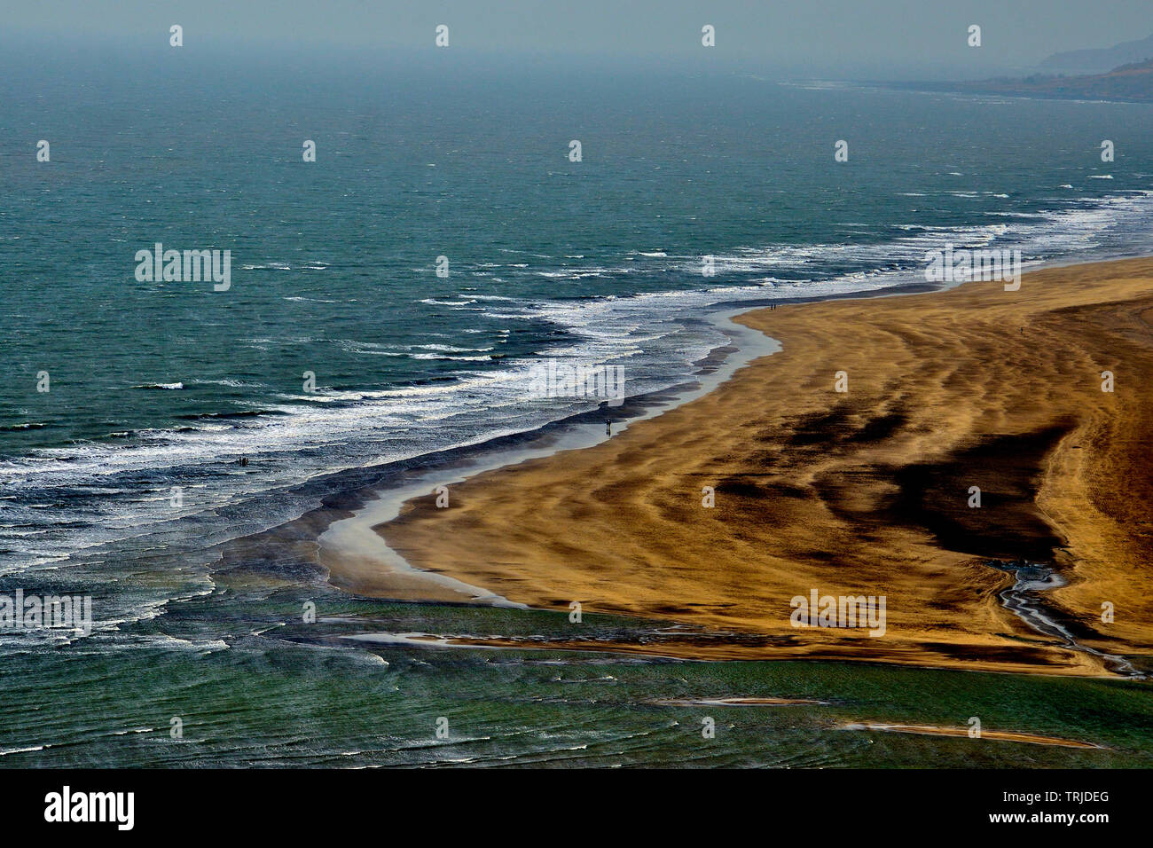 Beautiful view of Anjarle Beach, Konkan, Maharashtra, India Stock Photo ...