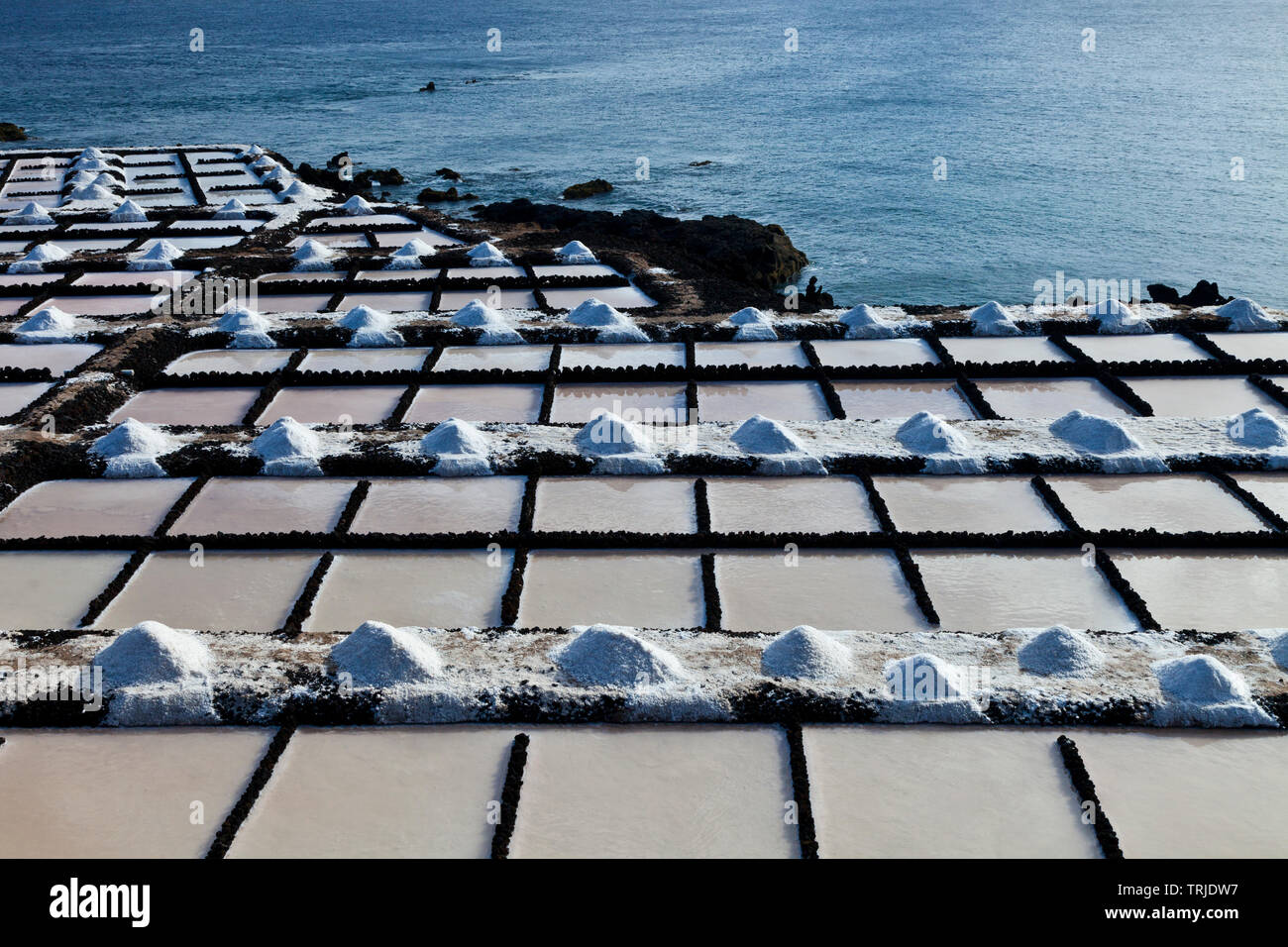Salinas de Punta Larga. Pueblo Fuencaliente. Isla La Palma. Pronvincia ...