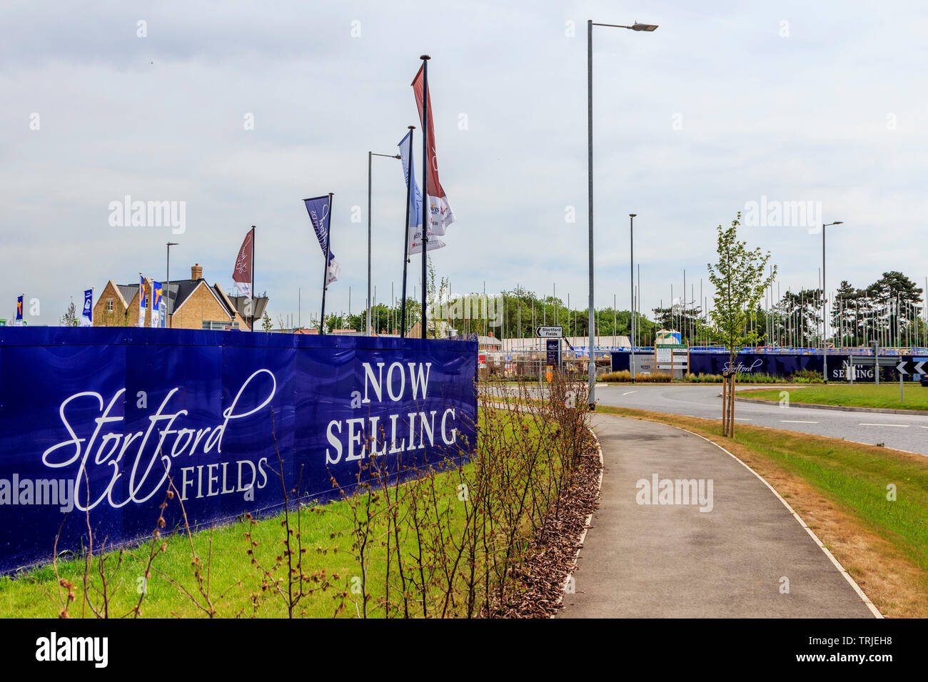 Stortford fields housing development hi-res stock photography and ...