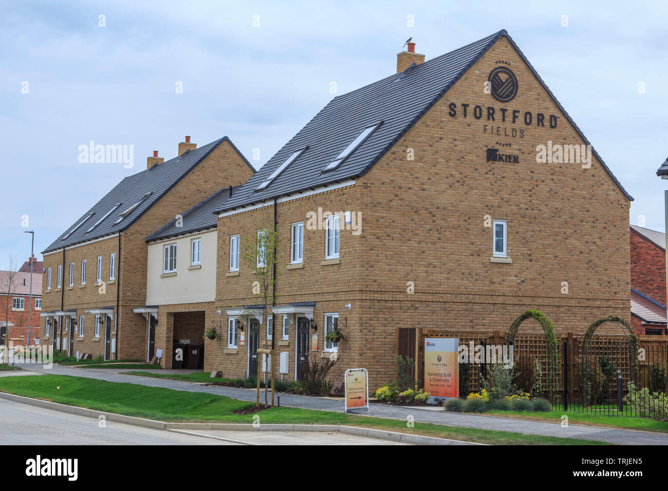Stortford fields housing development hi-res stock photography and ...
