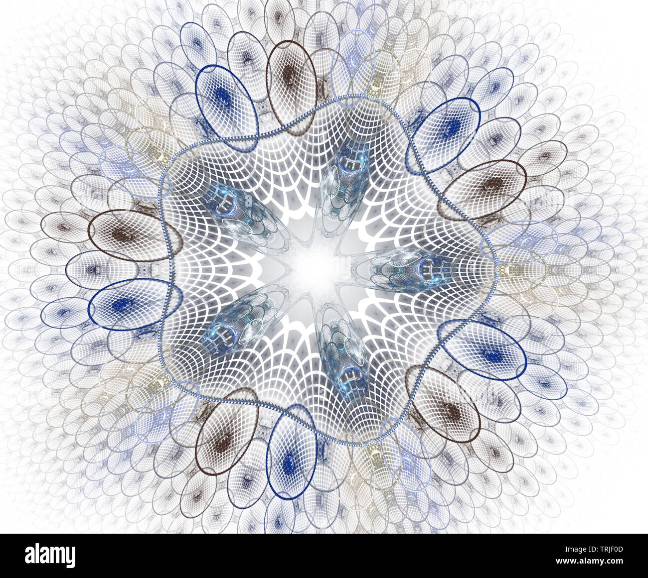 Abstract colorful geometric pattern - illustration. Zoomed cells ...