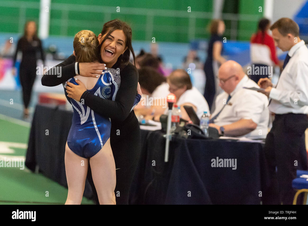 Sapphire gymnastics hi-res stock photography and images - Alamy
