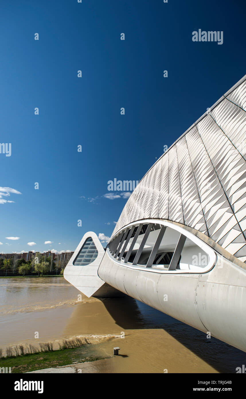 Bridge Pavilion at Expozaragoza designed by Zaha Hadid, Saragossa ...
