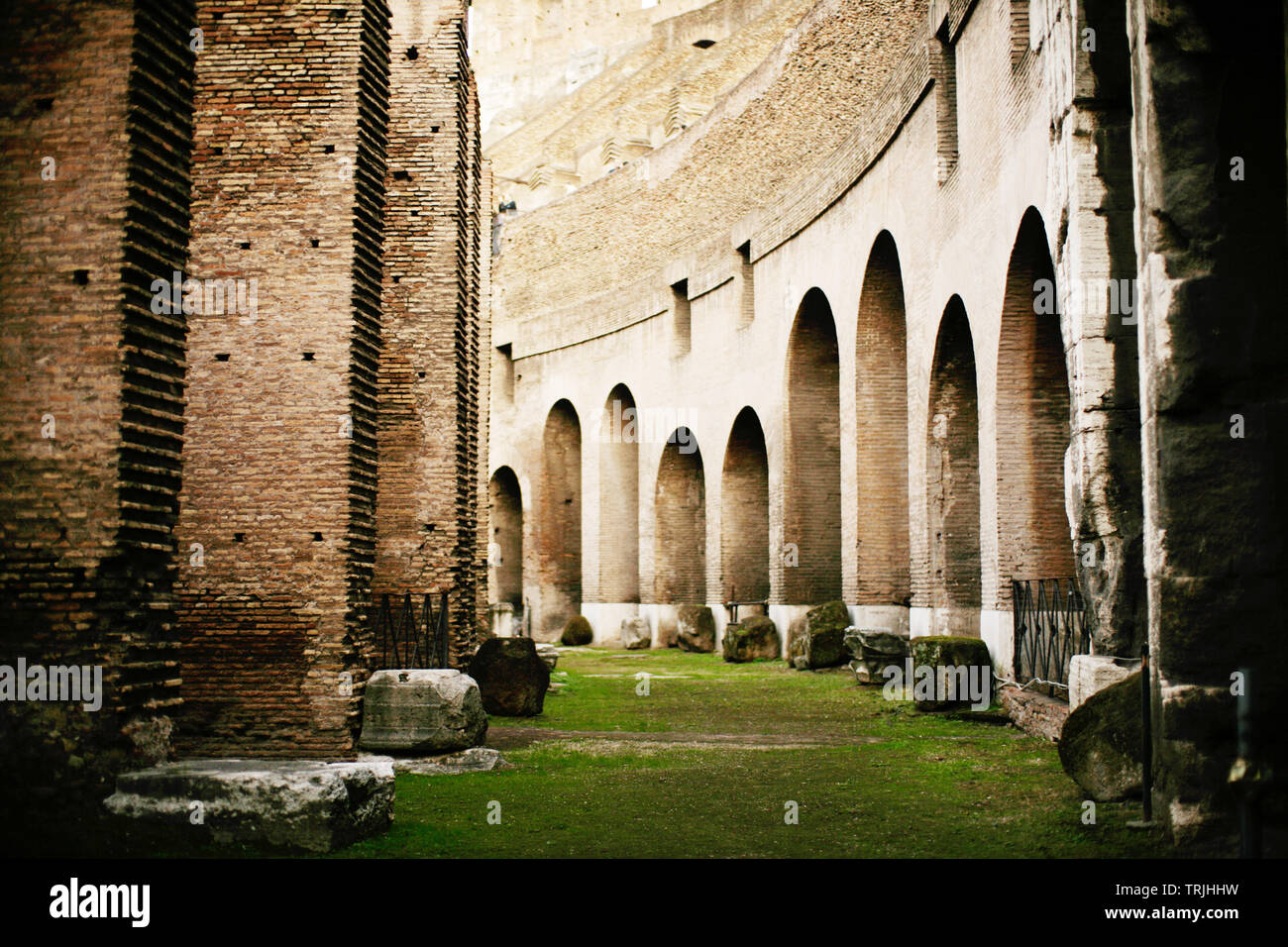 Rare Angle Colosseum Stock Photo - Alamy