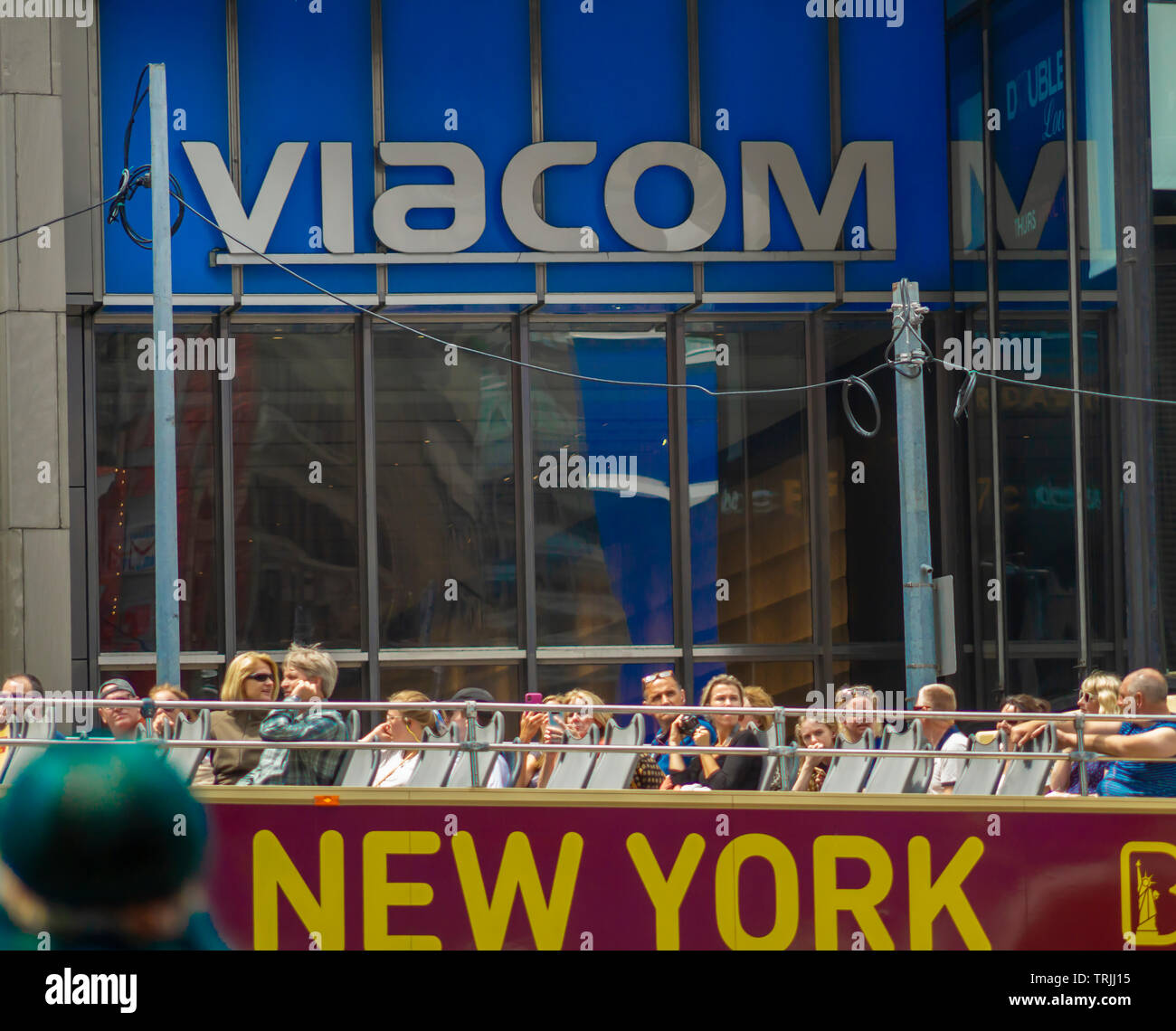 The Viacom headquarters in Times Square in New York on Thursday, May 30 ...