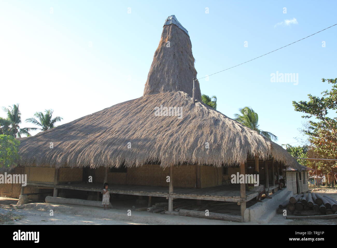 Sumbanese Traditional House Stock Photo - Alamy