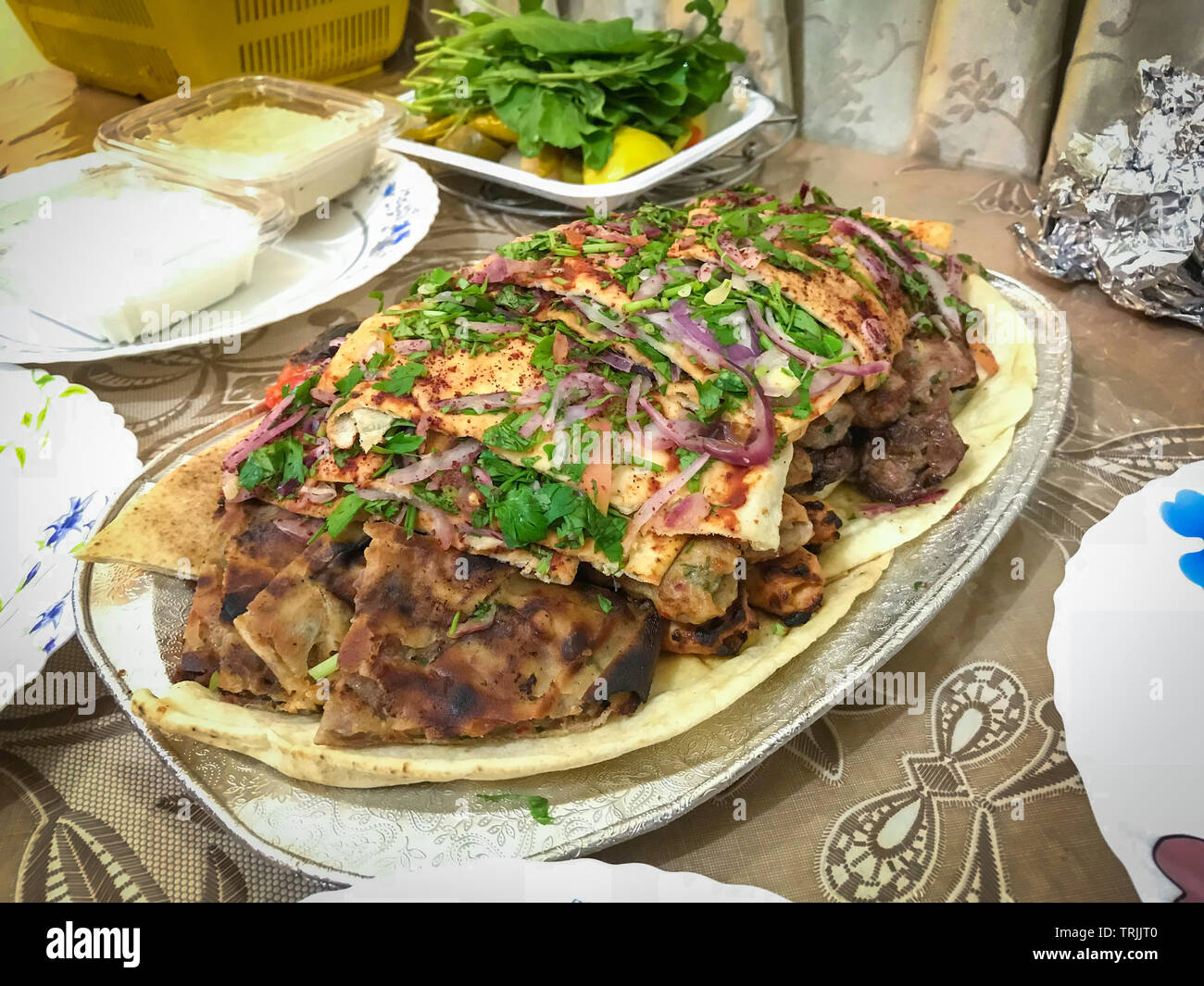 Abudhabi, UAE - December 1, 2017: Arabic Food Barbeque Stock Photo - Alamy