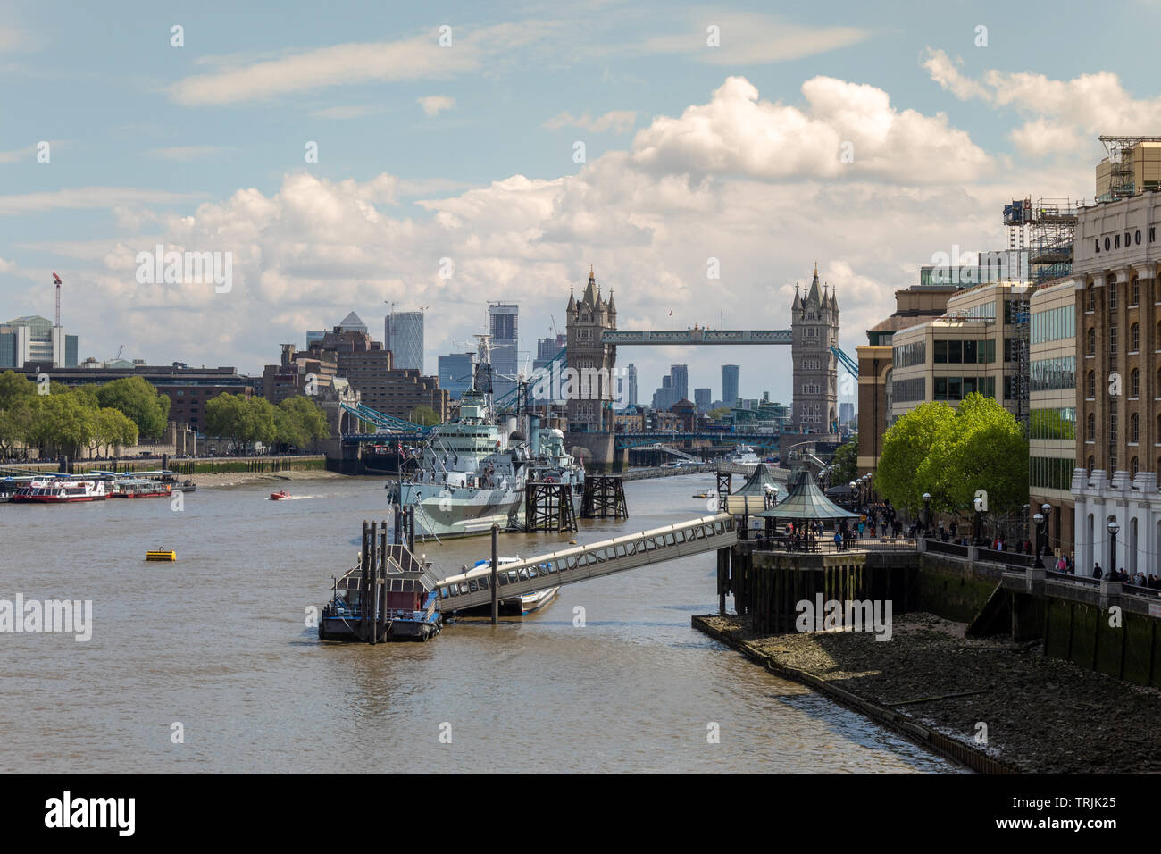 Tower Bridge, London, Daytime Stock Photo - Alamy