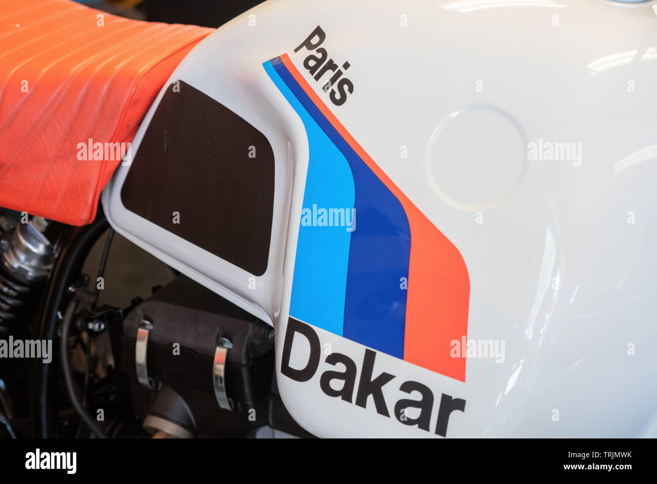 BMW Motor Gasline Tank Stock Photo - Alamy