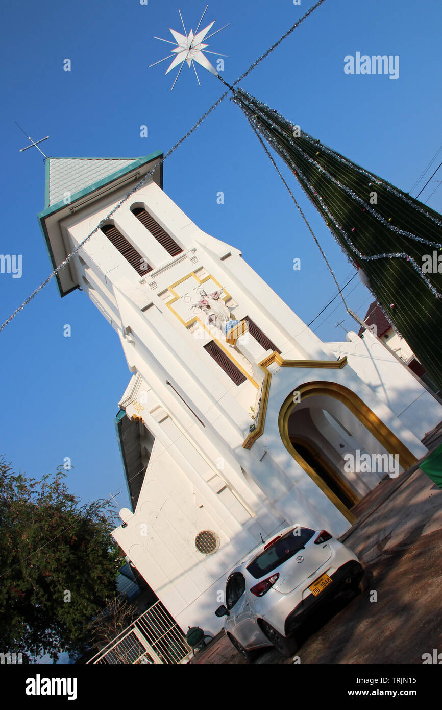 sacré-coeur church in vientiane (Laos Stock Photo - Alamy