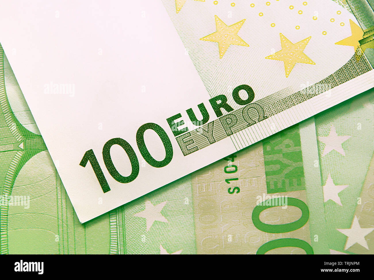 hundred euro banknotes background Stock Photo - Alamy