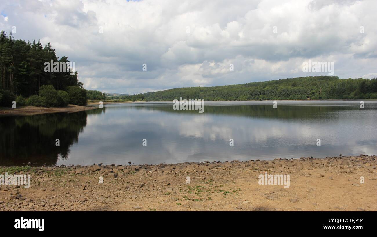 beach and countryside fewston reservoir yorkshire Stock Photo - Alamy