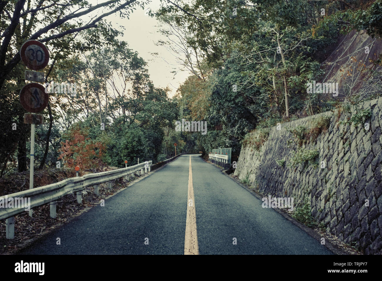 Old Horror Street of Japan Stock Photo - Alamy
