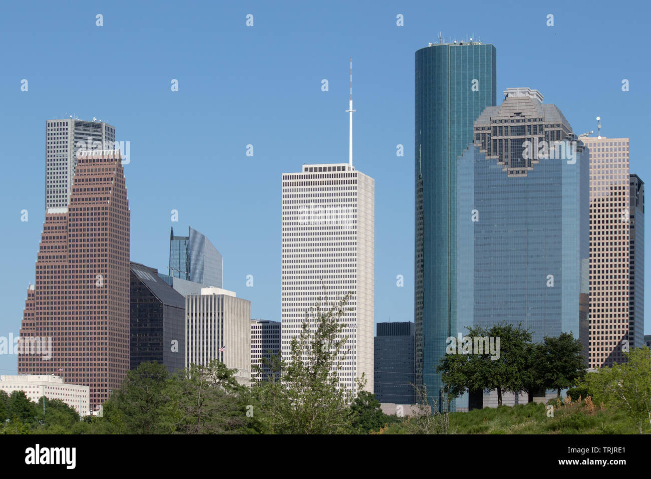 Houston skycrapers hi-res stock photography and images - Alamy