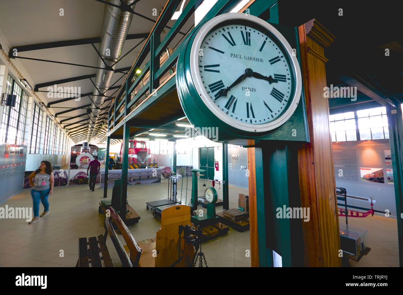 Inside the railway museum, Maputo, Mozambique Stock Photo - Alamy
